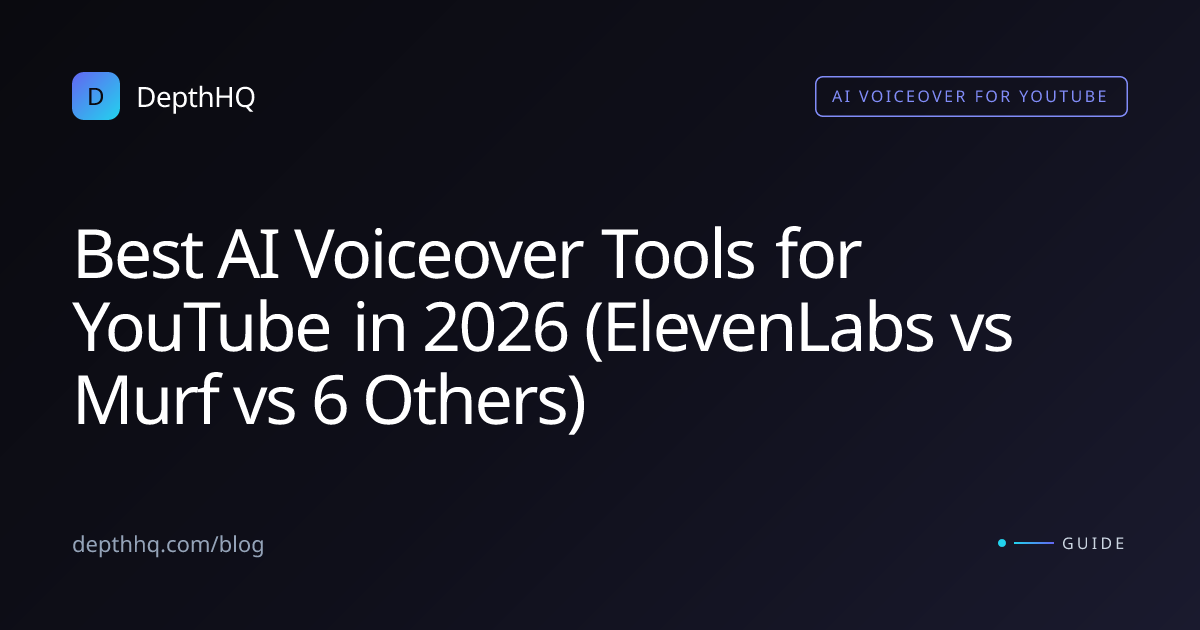 Best AI Voiceover Tools for YouTube in 2026 (ElevenLabs vs Murf vs 6 ...